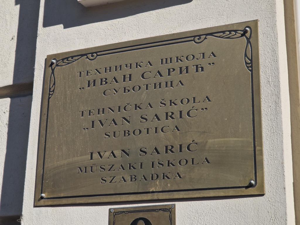 IVAN SARIC Műszaki Iskolában jártunk Szabadkán | Hírek | Zalaegerszegi ...